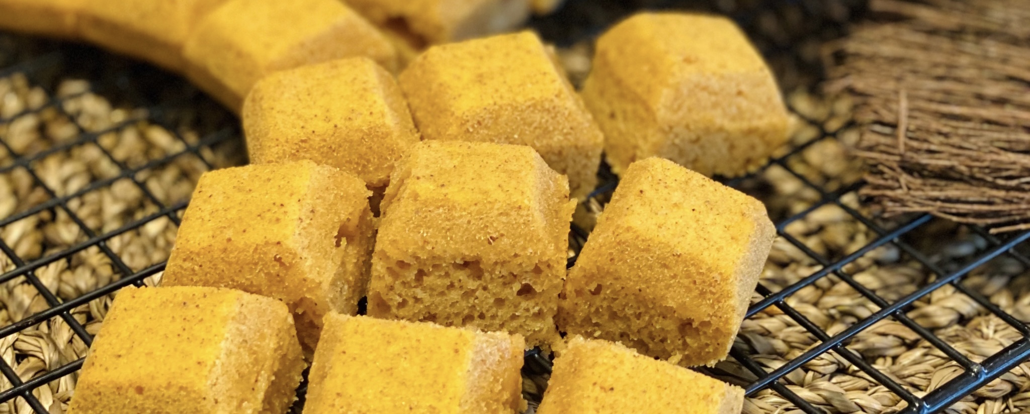 Pumpkin Spice Cinnamon Sugar Squares | Egg Free - Baking with Nessa